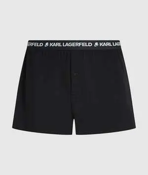 Karl Lagerfeld Jersey Boxer Shorts – 3-pack - Black