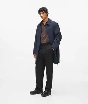 Karl Lagerfeld Tailored Double-pleat Trousers