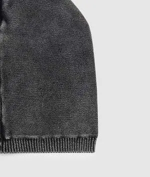 KL JEANS Jeans Washed Logo Patch Beanie
