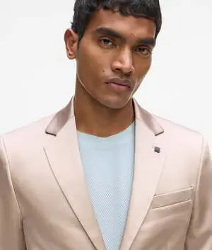Karl Lagerfeld Satin Blazer