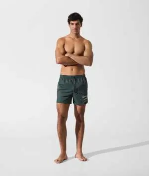 Karl Lagerfeld Vacances De Karl" Boardshorts - Deep Forest