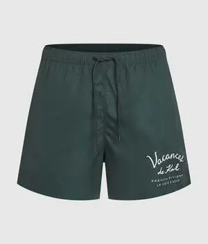 Karl Lagerfeld Vacances De Karl" Boardshorts - Deep Forest