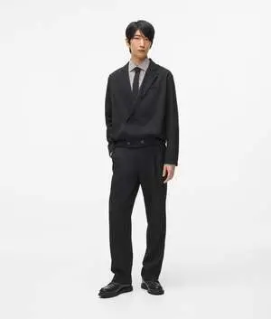 Karl Lagerfeld Short Double-breasted Blazer