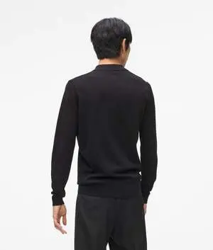 Karl Lagerfeld Zip-up Polo Shirt