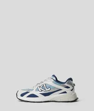 Karl Lagerfeld Orion Monogram Sneakers - White/blue