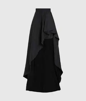 Karl Lagerfeld Structured Ruffle Skirt