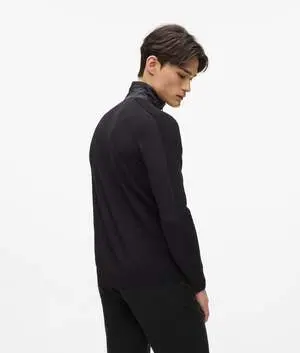 Karl Lagerfeld Knit Zip-up Jacket