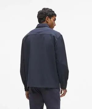 Karl Lagerfeld Patch Pocket Shirt - Night Blue