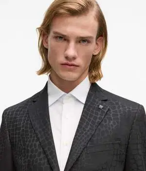 Karl Lagerfeld All-over-print Blazer