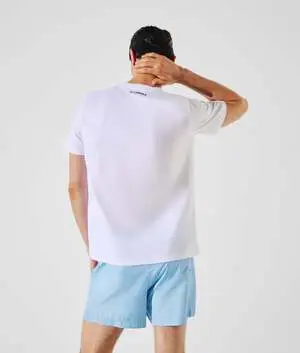 Karl Lagerfeld Logo Beach T-shirt - White