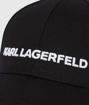Karl Lagerfeld Essential Cap - Black