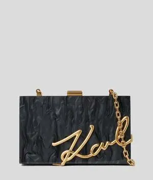 Karl Lagerfeld K/soirée Clutch - Black