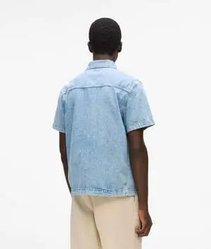 KL JEANS Short-sleeved Denim Shirt