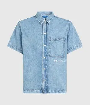 KL JEANS Short-sleeved Denim Shirt