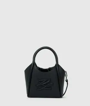 Karl Lagerfeld K/autograph Patch Mini Tote Bag - Black-nickel