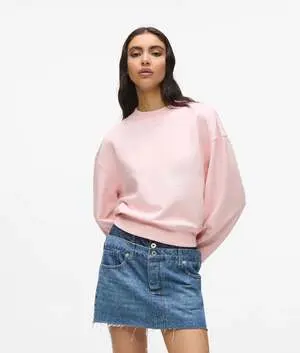 KL JEANS Jeans Ruched Sleeve Sweatshirt - Fairytale