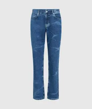 KL JEANS Jeans Marbled Straight-leg Denim