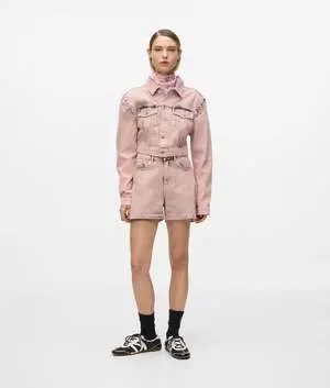 KL JEANS Jeans High-rise Ink-effect Denim Shorts