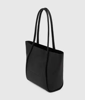 Karl Lagerfeld K/autograph Patch Medium Tote Bag - Black-nickel