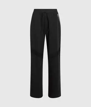 KL JEANS Lace Detail Relaxed Wide-leg Sweatpants