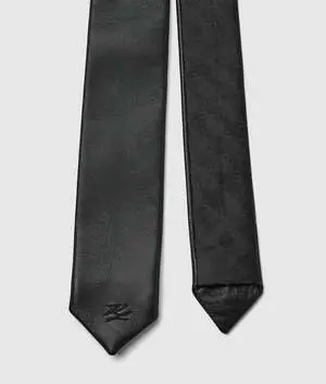 Karl Lagerfeld K/autograph Leather Tie