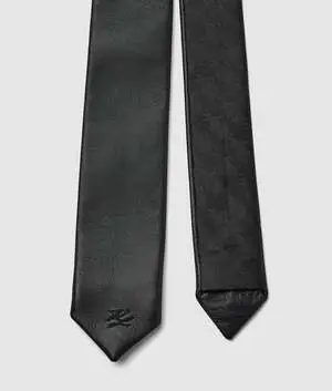 Karl Lagerfeld K/autograph Leather Tie