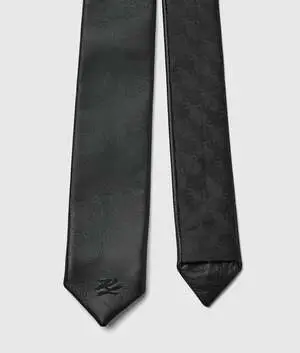 Karl Lagerfeld K/autograph Leather Tie