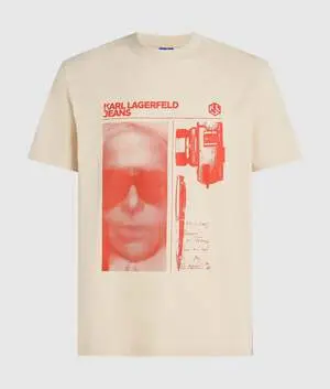 KL JEANS Graphic Karl Print T-shirt
