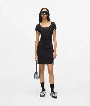 KL JEANS Jeans Fitted Mini Dress With Contrasting Piping