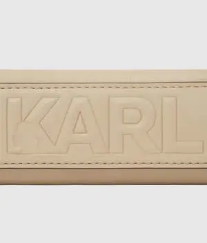 Karl Lagerfeld Ikon Smooth Camera Bag - Safari