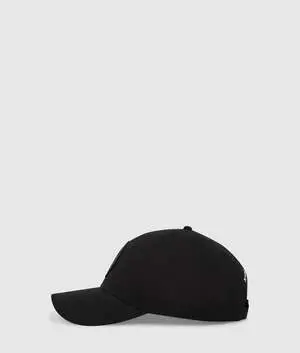 Karl Lagerfeld Ikon Circle Patch Baseball Cap