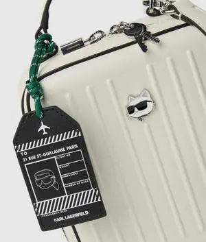 Karl Lagerfeld Ikon Choupette Crossbody Suitcase Bag