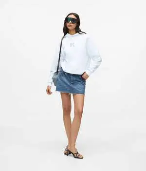 KL JEANS Jeans Regular Fit K Logo Hoodie - White