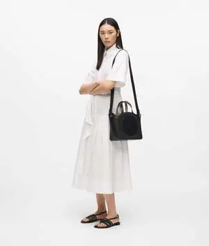 Karl Lagerfeld K/circle Small Mesh Tote Bag - Black