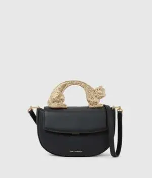 Karl Lagerfeld Choupette Top Handle Bag - Black