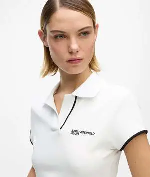 KL JEANS Slim Contrast Piping Polo Shirt
