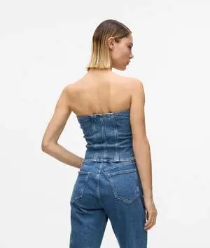 KL JEANS Jeans Denim Lace-up Bustier
