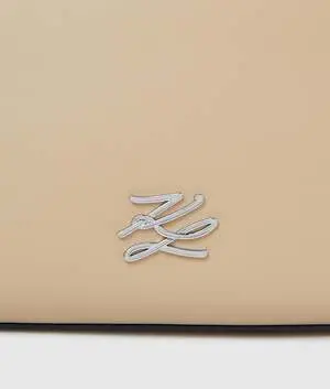 Karl Lagerfeld K/autograph Medium Bowling Bag - Safari