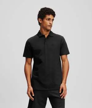 Karl Lagerfeld Kameo Polo Shirt - Black