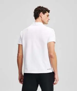 Karl Lagerfeld Kameo Polo Shirt - White