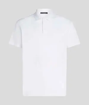 Karl Lagerfeld Kameo Polo Shirt - White