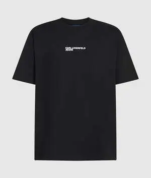 KL JEANS Frame Logo Regular T-shirt - Black