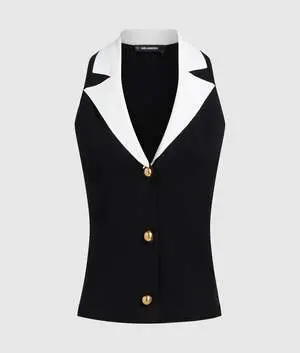 Karl Lagerfeld Tailored Knit Top
