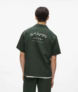 Karl Lagerfeld Short-sleeved Côte D'azur Shirt