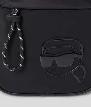 Karl Lagerfeld Ikon K Nylon Crossbody Bag