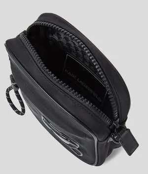 Karl Lagerfeld Ikon K Nylon Crossbody Bag