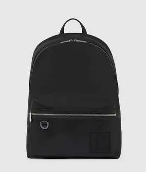 Karl Lagerfeld Monogram Patch Backpack - Black