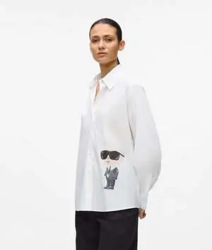 Karl Lagerfeld Ikon Aquarelle Shirt