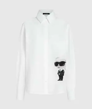Karl Lagerfeld Ikon Aquarelle Shirt