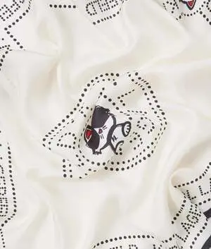 Karl Lagerfeld Ikon Circle Choupette Scarf